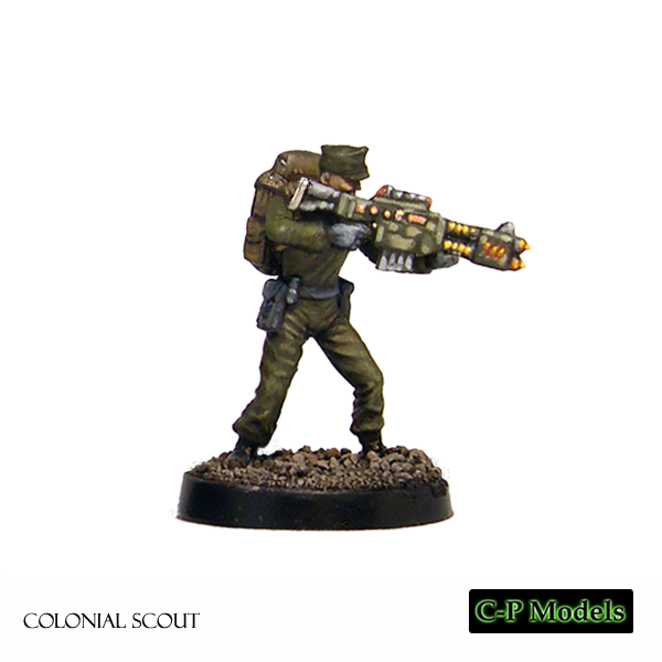 Colonial Scouts faction | Miniset.net - Miniatures Collectors Guide