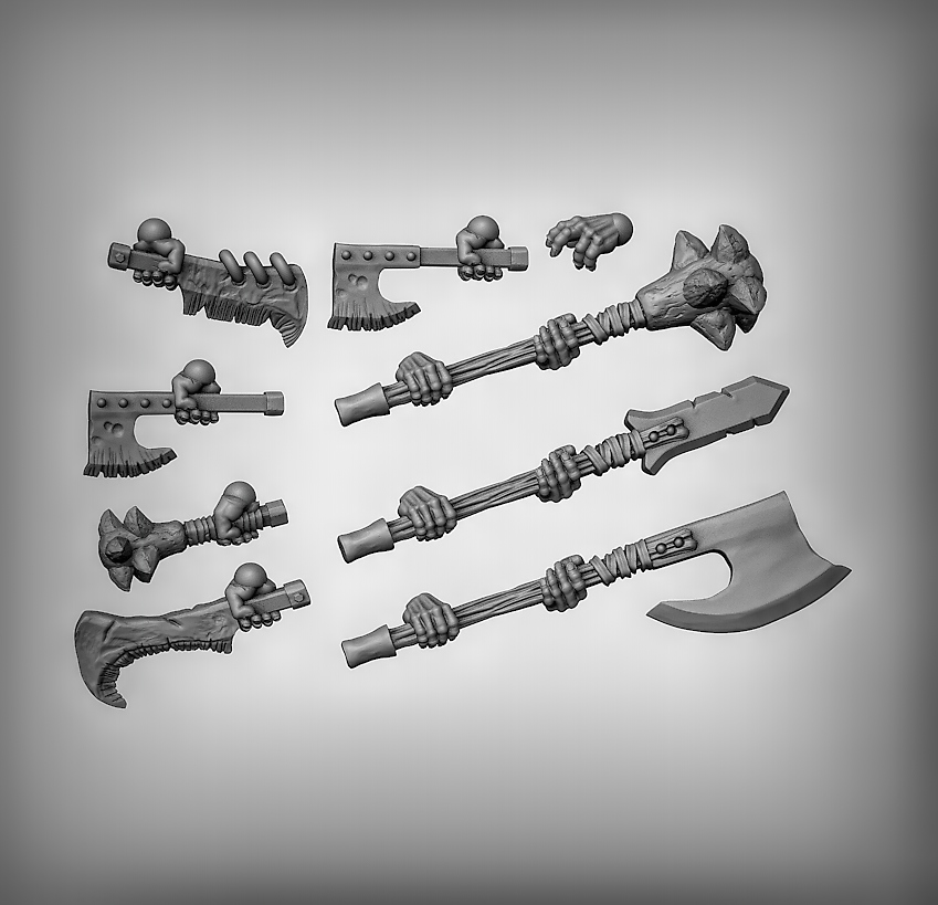 Ogre Boss (Multi Weapon Options) | Miniset.net - Miniatures Collectors ...