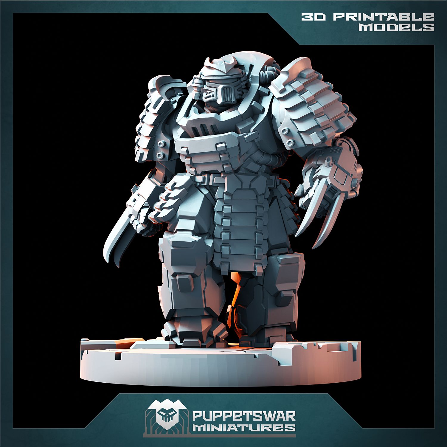 Bushi Heavy Strikers Breacher Squad from Puppets War (ppw-mmf281078 ...