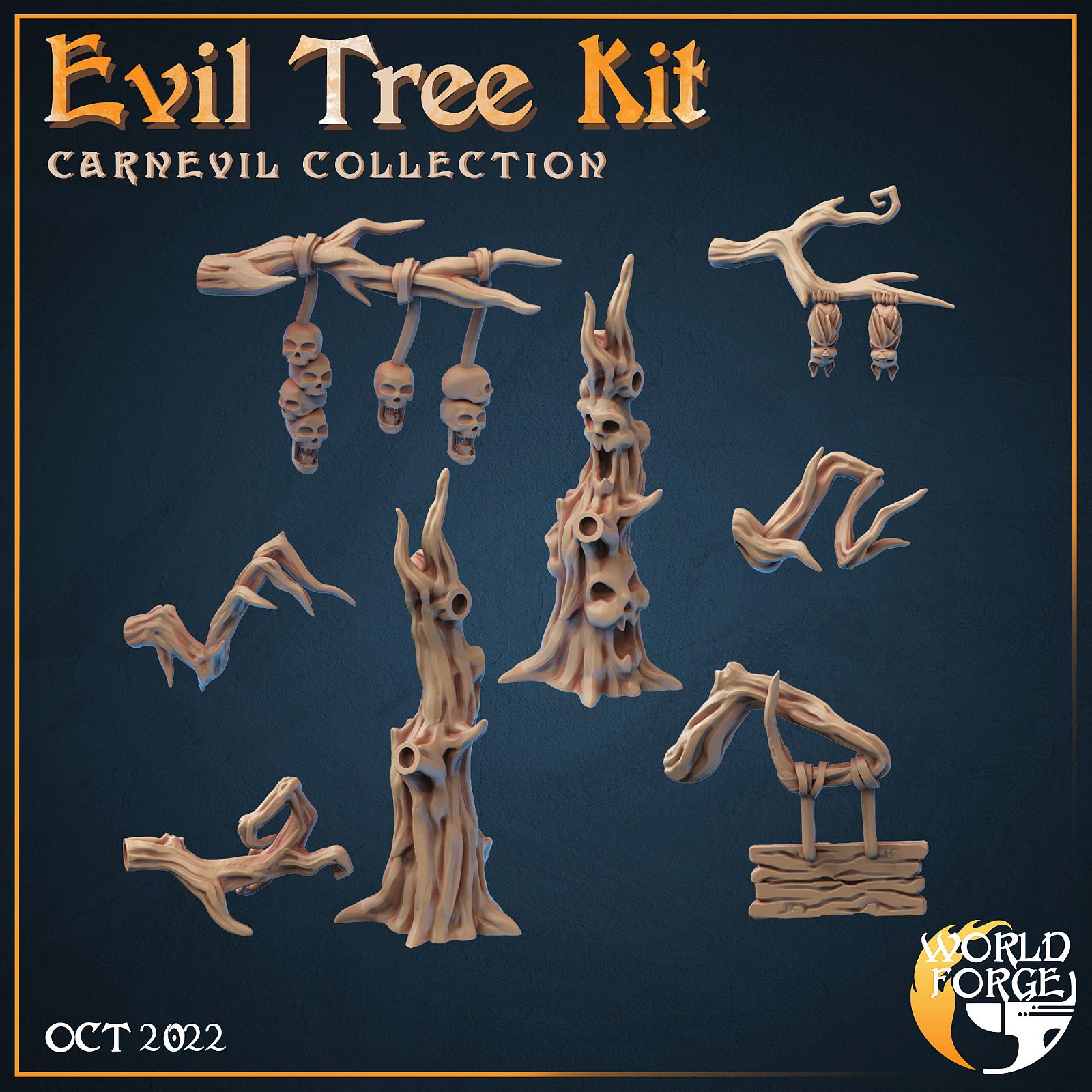 Evil Trees (Modular) from World Forge Miniatures (wfm-mmf248479 ...